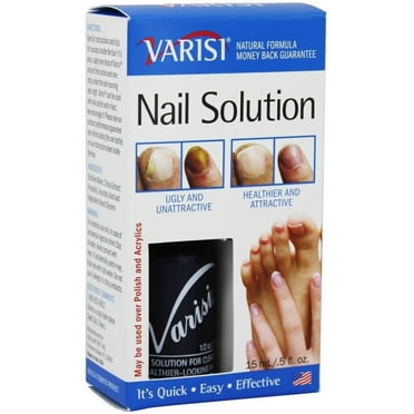 VARISI Healthy Nails Treatment, Repair & Growth Solution, 1/2 OZ (15 ml ...