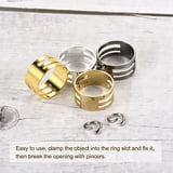 Uxcell Jump Ring Opener Tool, Opening Closing Tools DIY Making Gold ...