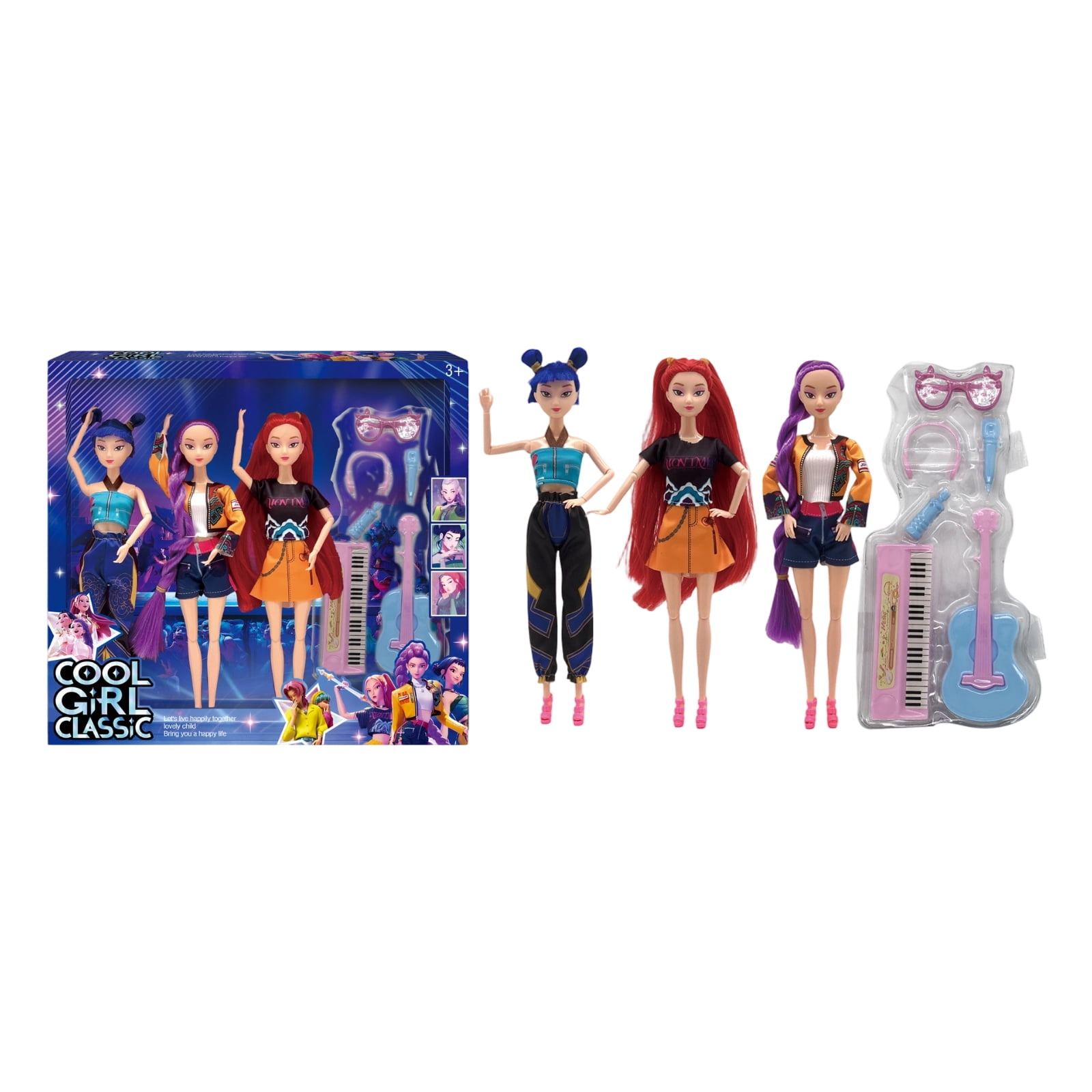Click here for Cuoff K-Pop Girl Group Collectibles Doll With Acce... prices