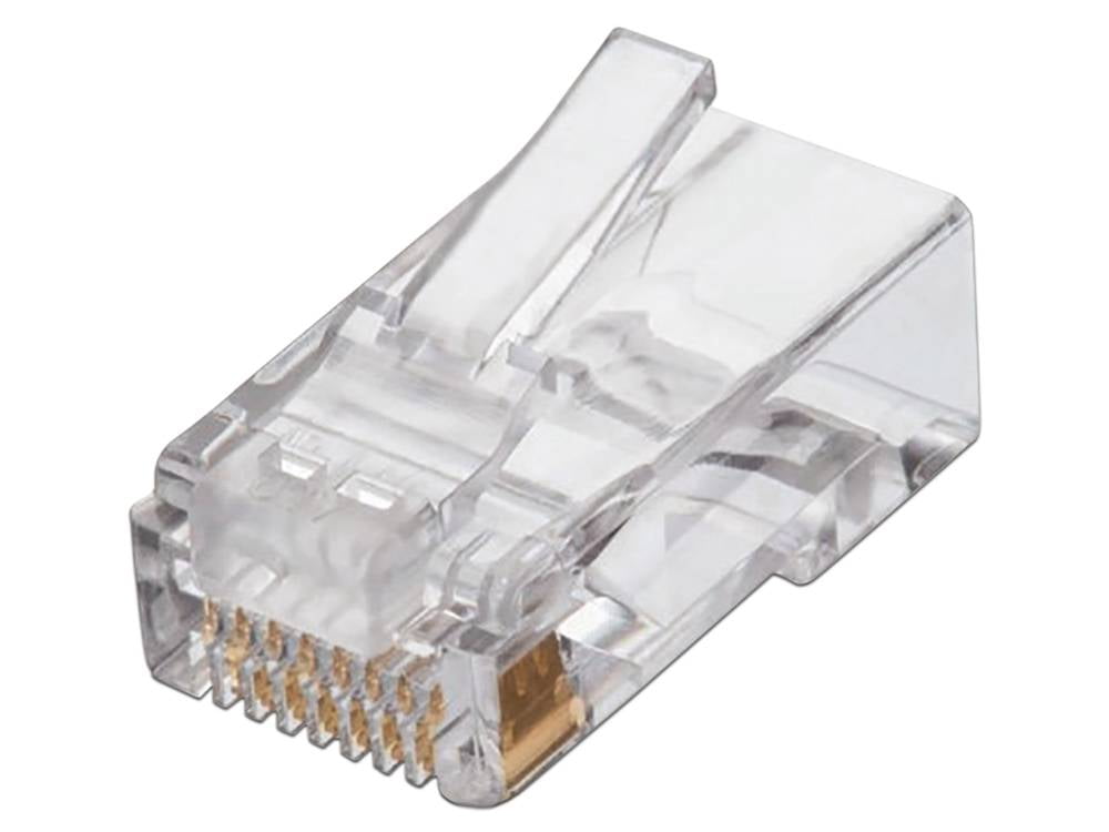 Bote con 100 conectores RJ45 para cable Cat6. Qian NW6100 | Bodega ...