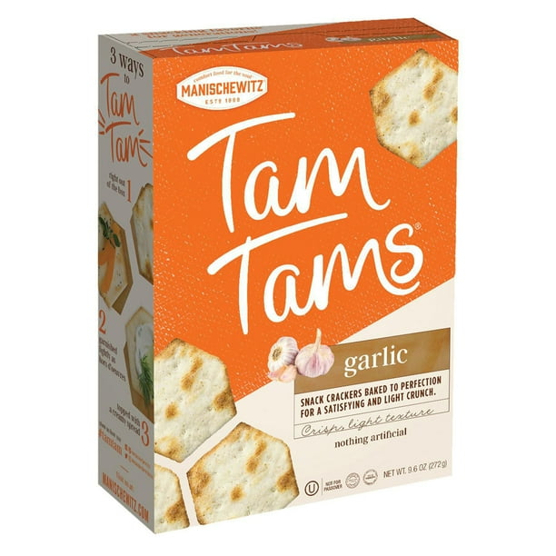 Manischewitz Tam Tam Crackers - Garlic - Walmart.ca