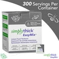 SimplyThick Instant Beverage & Food Thickener, Easy Mix, Unflavored ...