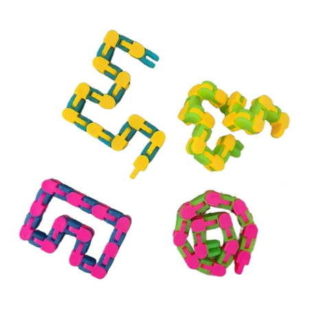 24 Links Luminous Decompression Folding Chain Toys Toys Luminous ...