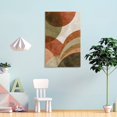 Abstract Shapes Posters Wall Art Painting Canvas Gift Living Room ...