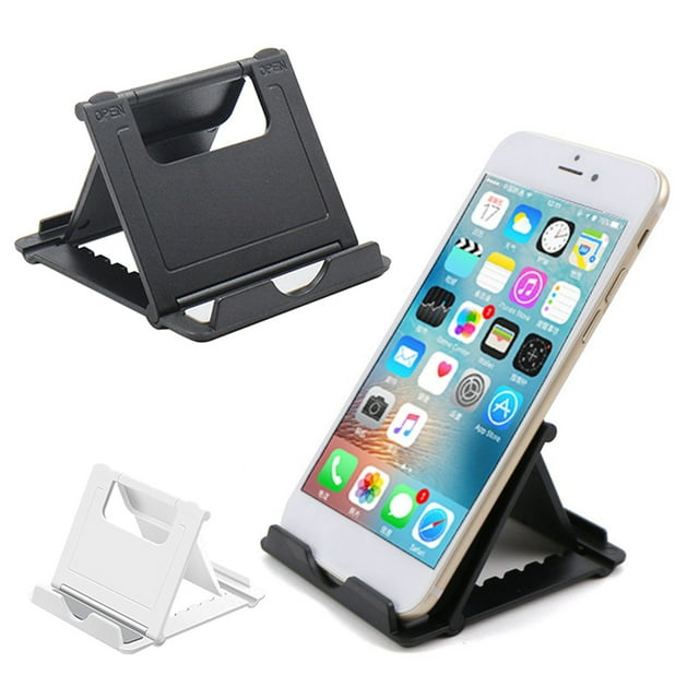 Naierhg Universal Plastic Adjustable Folding Desktop Table Phone Holder ...