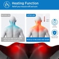 Renpho Neck Shoulder and Back Massager, Shiatsu Kneading Nodes ...