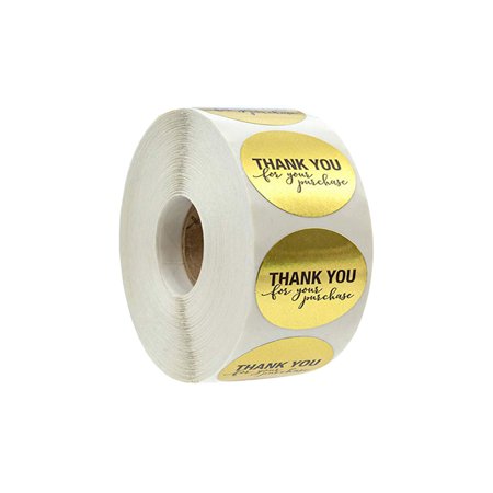 Golden Sticker Tab Scrape Sticker Craft Kraft Paper Label Food Labels ...