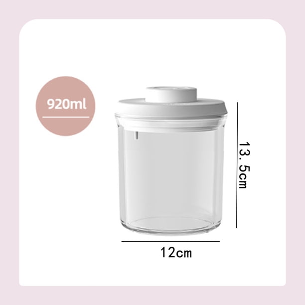 Uheoun Sealed Jar Kitchen Press Type Fresh-keeping Food Storage ...