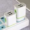 Compact Water Drop Glowing Usb Power Charger, Wall‑Mount Portable Fast ...