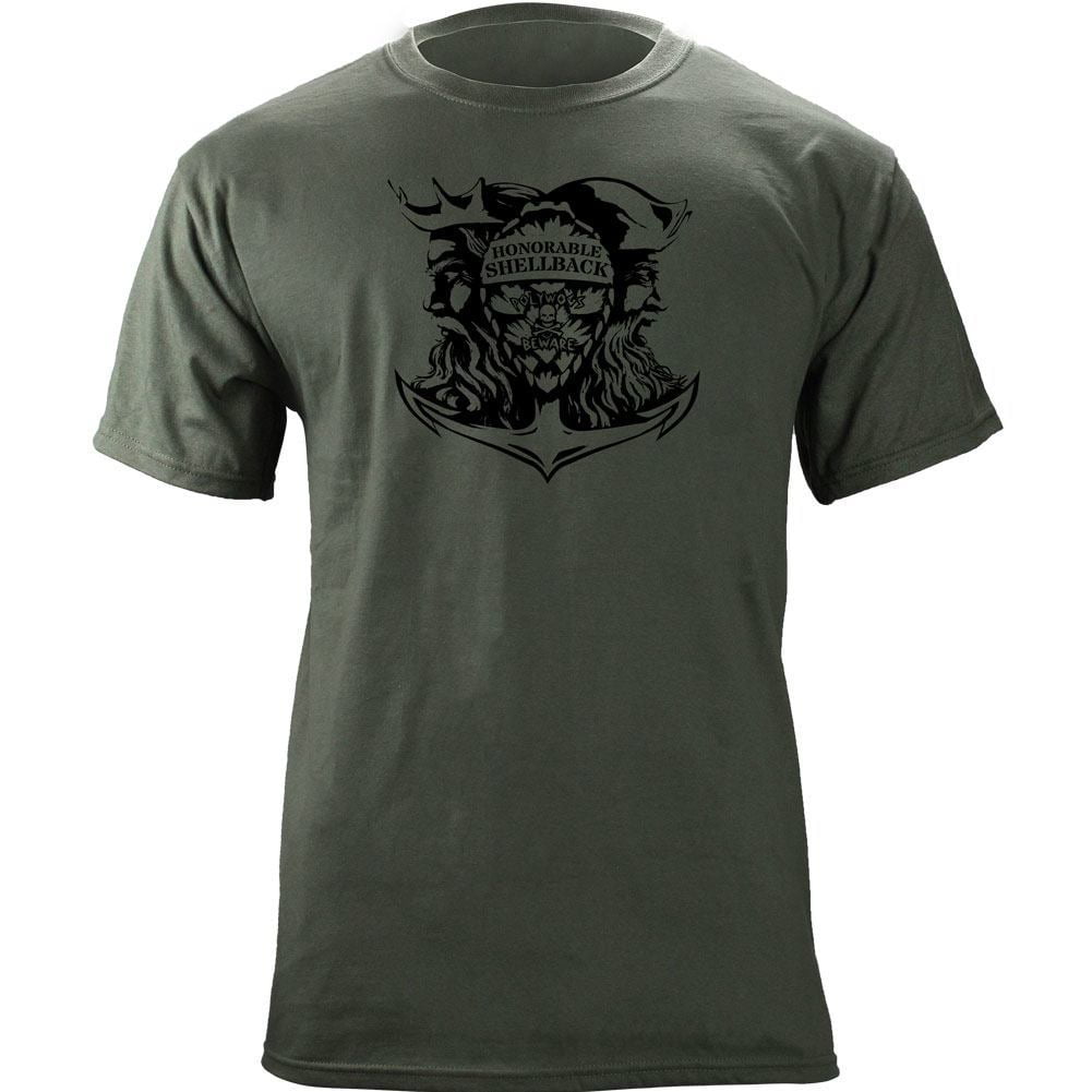 Honorable Shellback Navy Veteran Sailor T-Shirt - Walmart.com