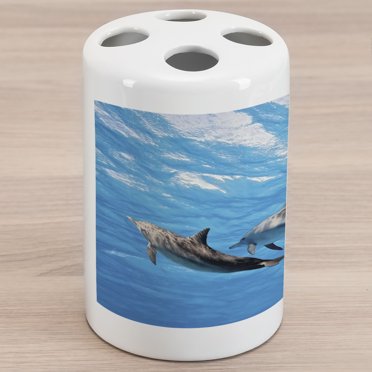 Saturday Knight Dolphin Sea Resin Toothbrush Holder - Walmart.com