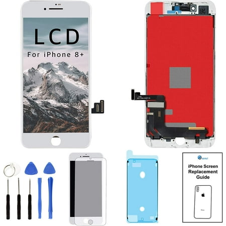 iPhone 8 Plus Screen Replacement White Assembly LCD Display Touch ...