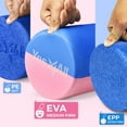 Yes4all 36inch Exercise Foam Roller Eva Dou Pastel