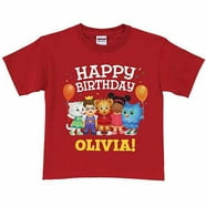 Daniel Tiger Toddler Boys Girls Long Sleeve Tee DTST015LS - Walmart.com