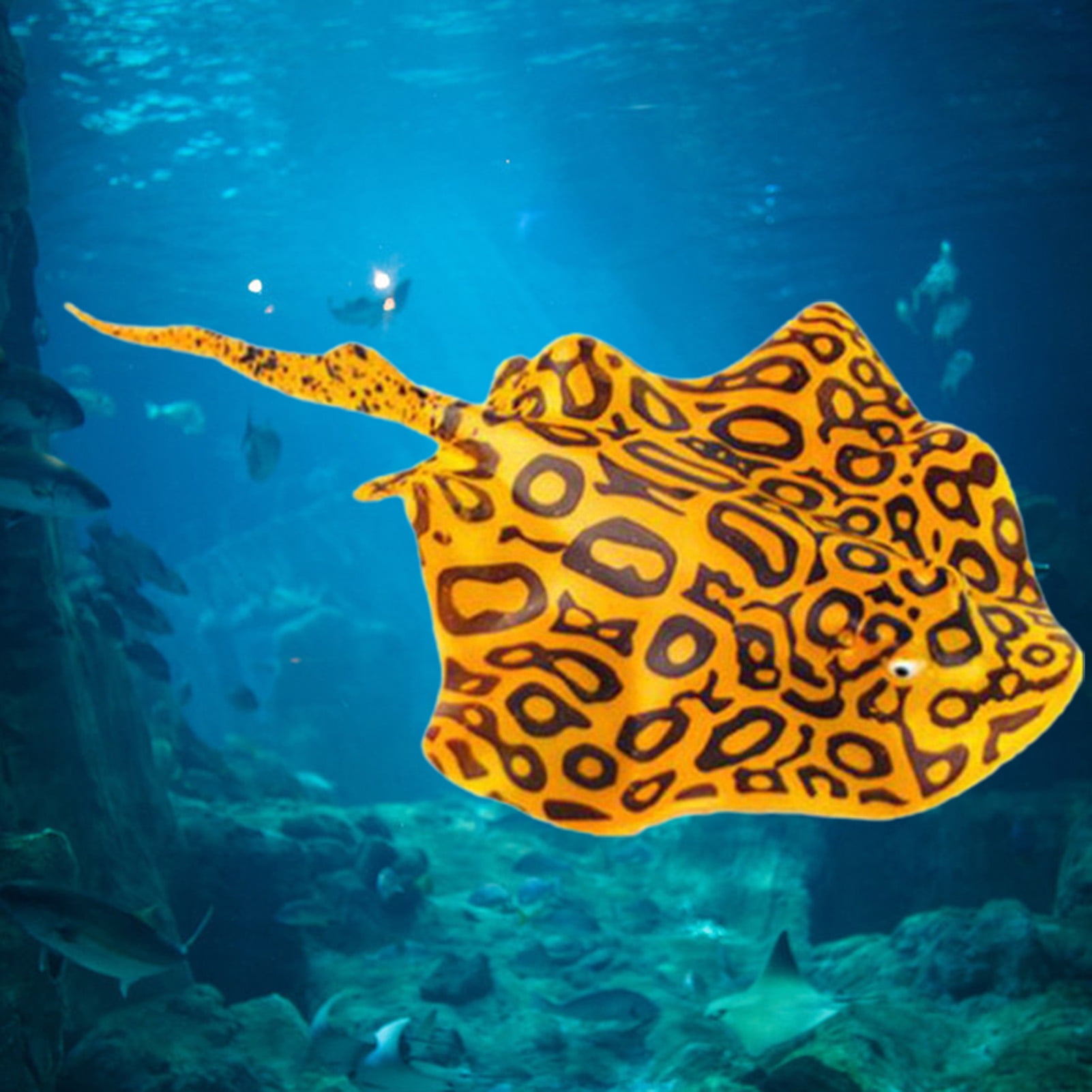 SPRING PARK Artificial Fish Aquarium Silicone Floating Glowing Devil ...