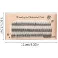 Long False Lashes 25mm Individual Eye Lashes Pack Wispy Extensions D