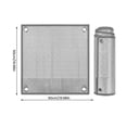 Aluminum Foil Insulation Window Film, Total Blackout Cover, Sun Roof ...