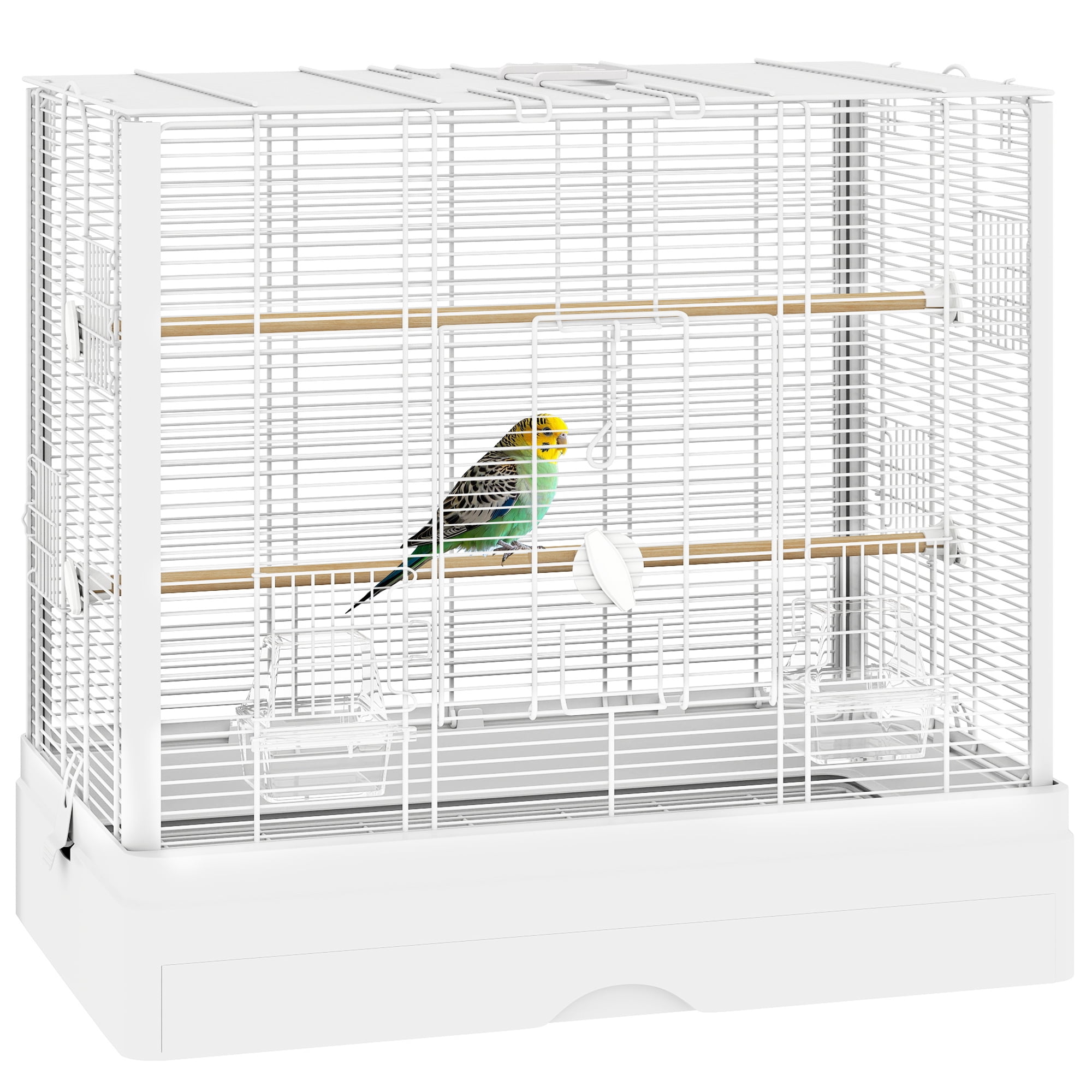 Click here for Pawhut 22 Bird Cage With Stands  Tray  Handle  Foo... prices