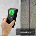 Jetcloudlive 3 in 1 Stud Finder Wall Scanner, Metal Detector, LCD Screen, Precise Position ...