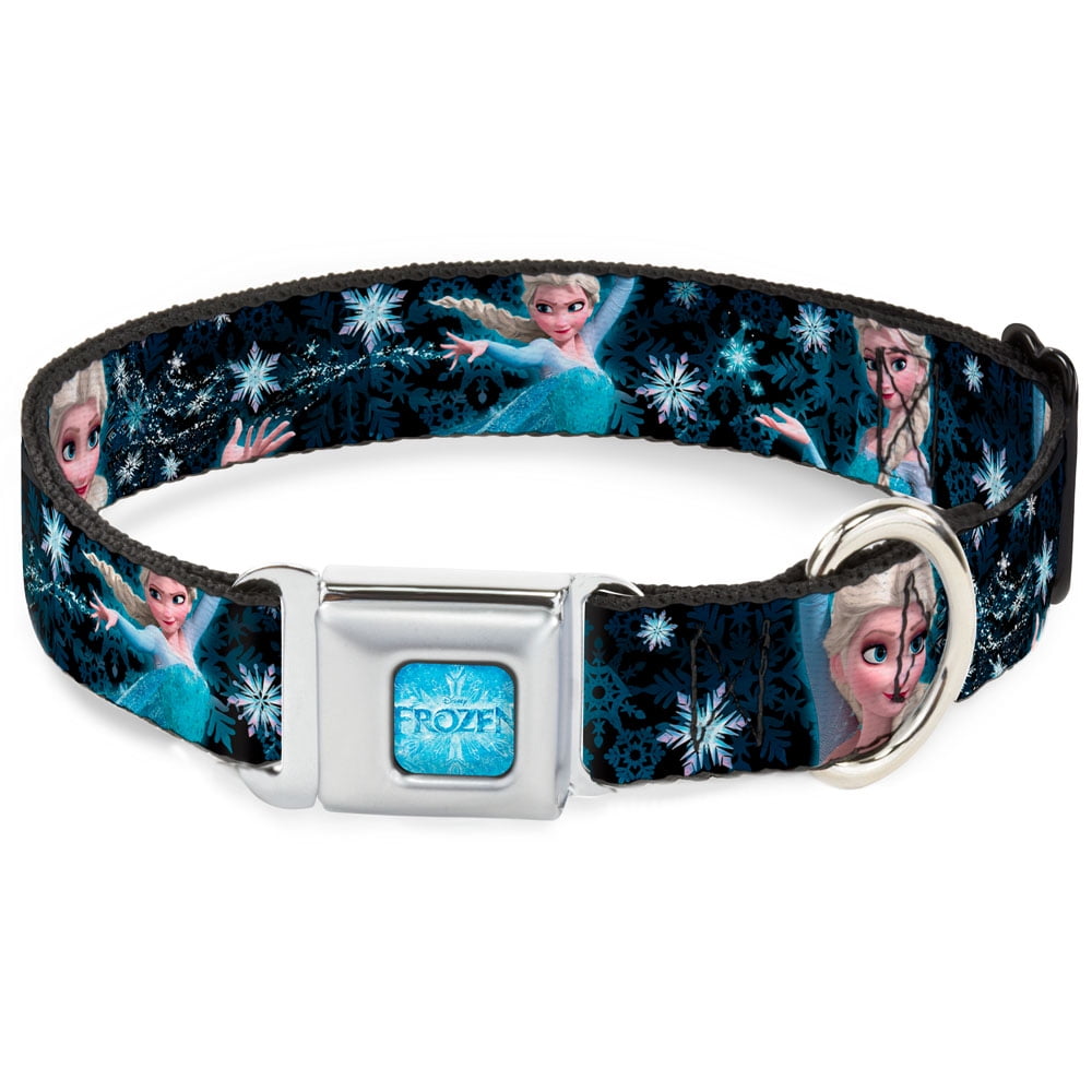 Disney Pet Collar Dog Collar Metal Seatbelt Buckle Elsa The Snow disney-pet-collar-dog-collar-metal-seatbelt-buckle-elsa-the-snow