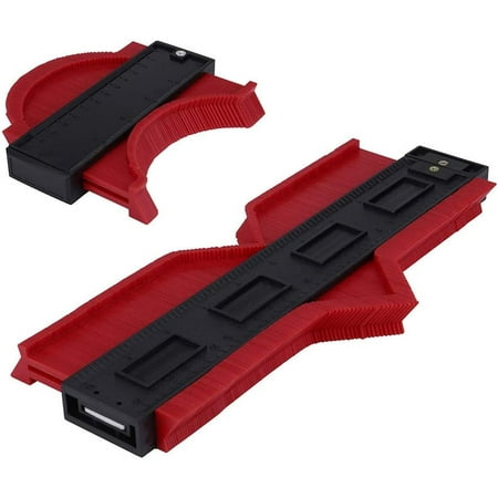 Contour Gauge Plastic Multi-Functional Shaping Measure Ruler Plastic ...
