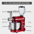 Free Shipping! VIVOHOME 3 in 1 Stand Mixer with 6 Quart Stainless Steel ...