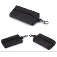Unisex Genuine Leather Key Case Wallet Pouch Bag Keychain Holder with ...
