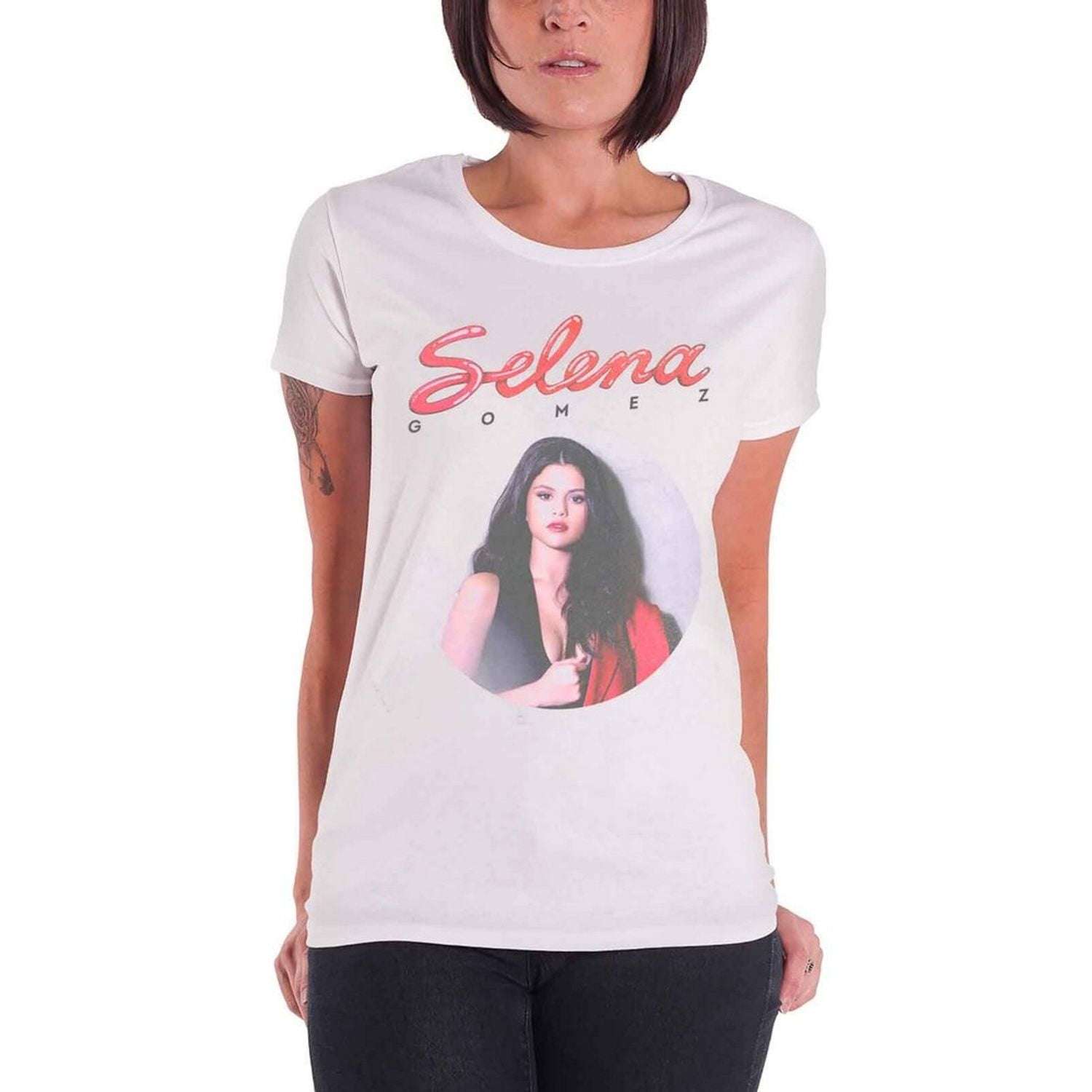 Click here for Selena Gomez Womens 80s Glam T-Shirt S prices