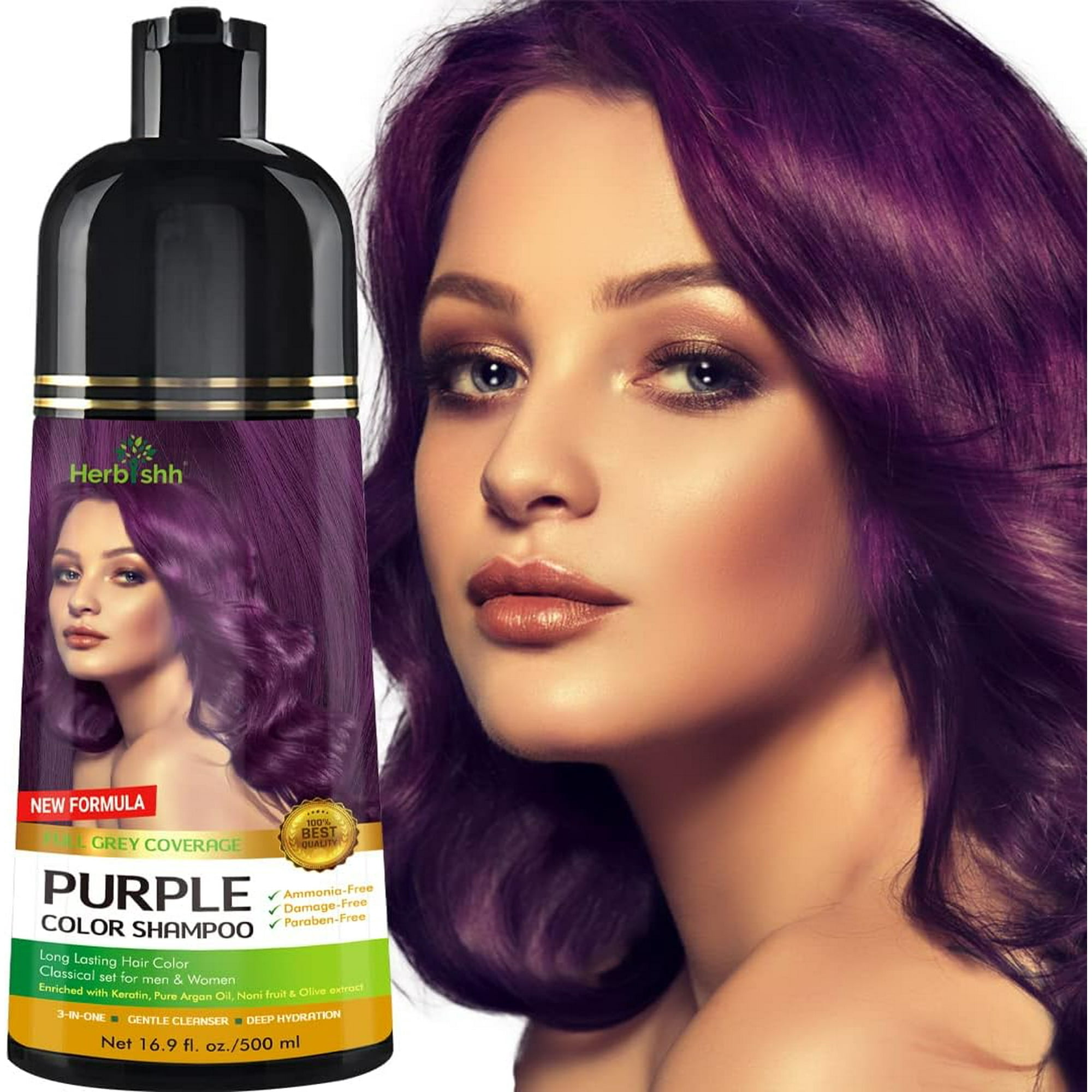 Click here for Herbishh Purple Color Shampoo For Gray Hair  Perma... prices
