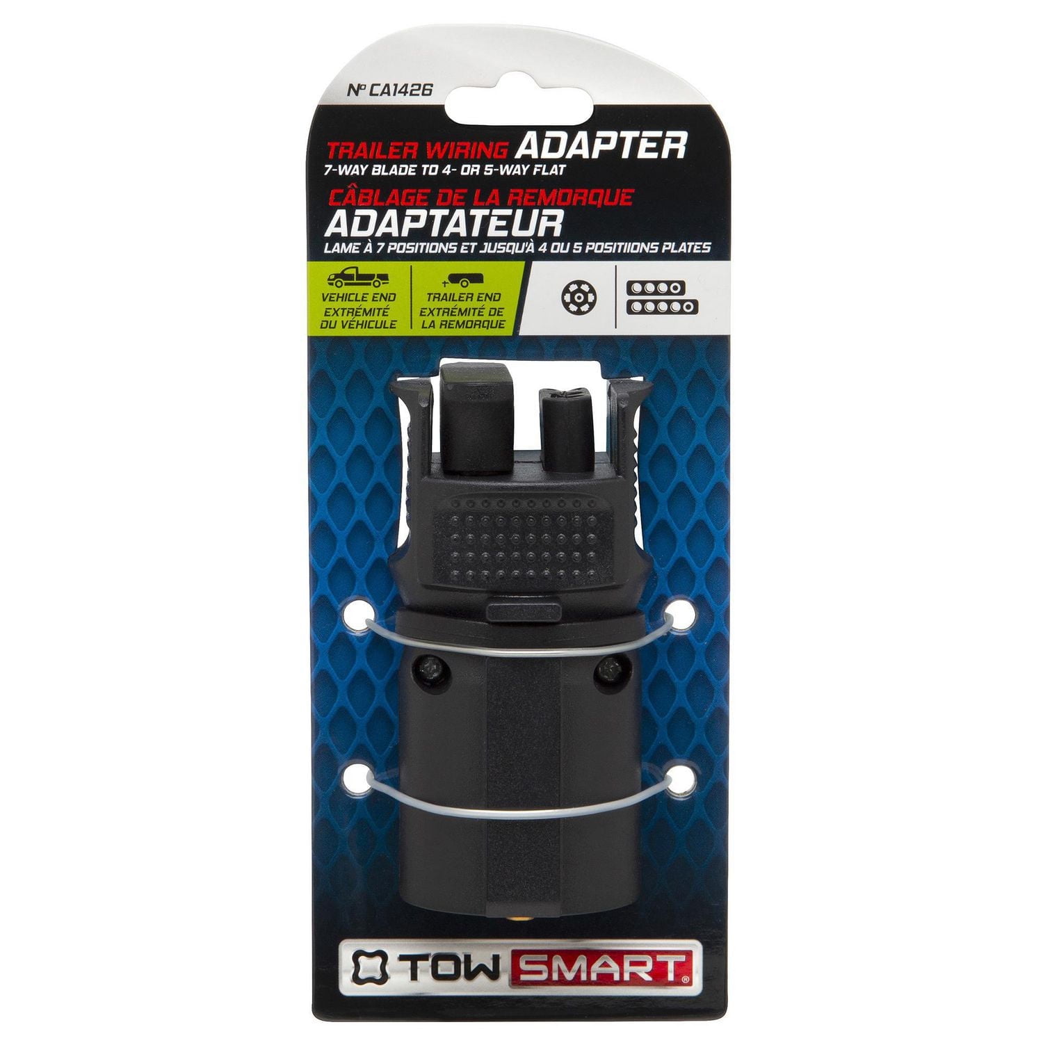 Click here for Towsmart Trailer Wiring Adapter - 7 Way Blade To 4... prices