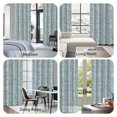 Alien and Rocket Pale Blue Pattern Blackout Curtains,Triple Weaved ...