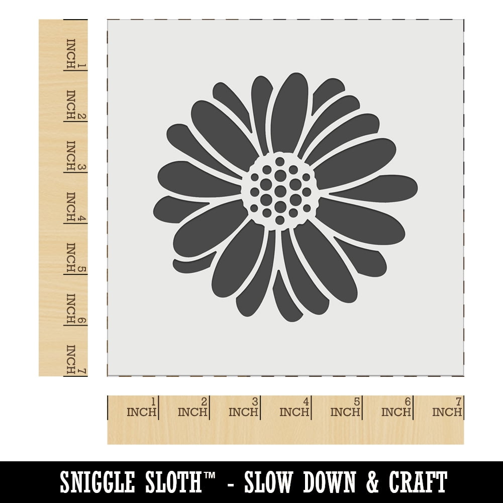 Daisy Flower Stencils
