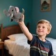 Adorable Pink Elephant Plush Toy for Kids Soft Stuffed Animal for ...