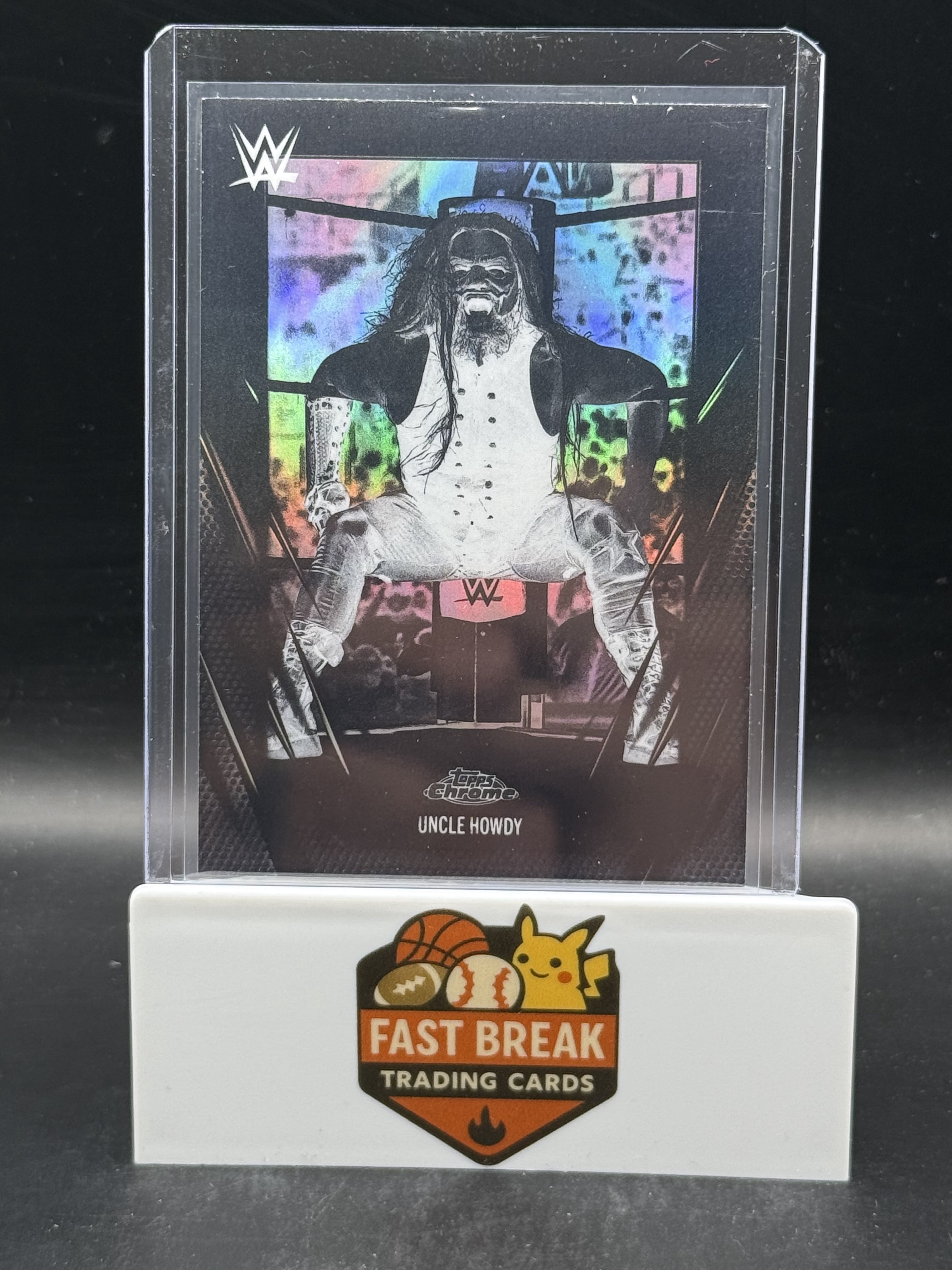 2026 Topps Chrome WWE Uncle Howdy #13 Negative Refractor - Walmart.com