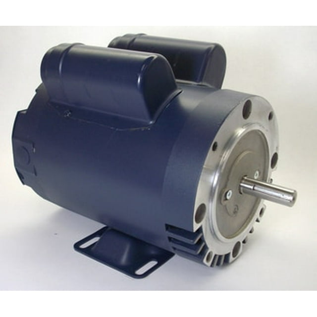 1.5 hp 1725 RPM 56HC Frame ODP C-Face (rigid base) 115/208-230V Leeson ...