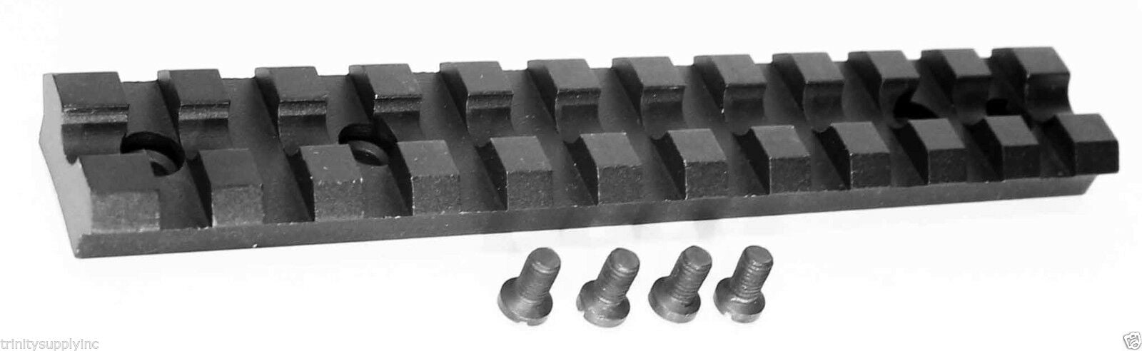 Trinity optics base picatinny rail mount adapter black aluminum ...