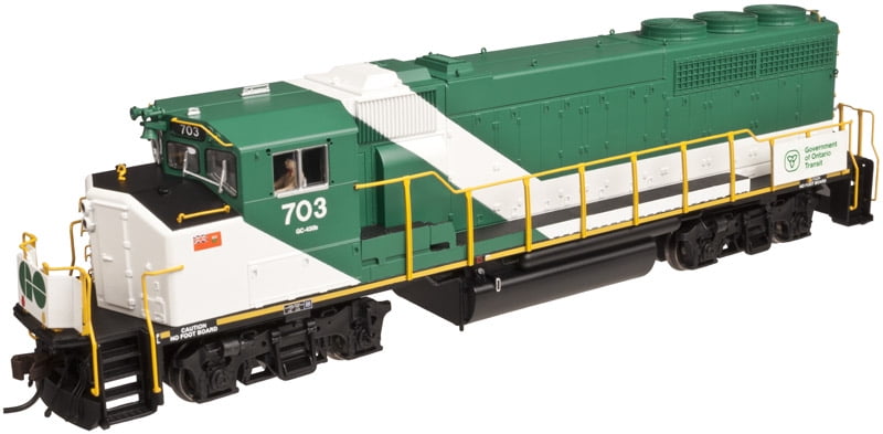 Atlas 10001405 HO GO Transit GMD GP40-2W Early Version Diesel ...