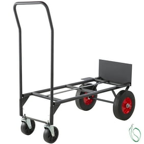 Vestil PLDL-LD-2-4PP Lightweight Door and Panel Dolly with Poly on Poly ...