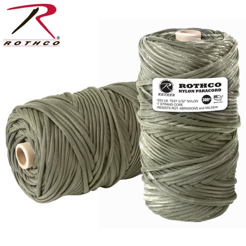 Click here for Rothco Nylon Paracord 550lb 300 Ft Tube - Olive Dr... prices