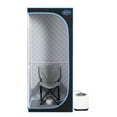Cheelom Personal Full Size Steam Sauna Spa Tent, Portable Home Steamer ...