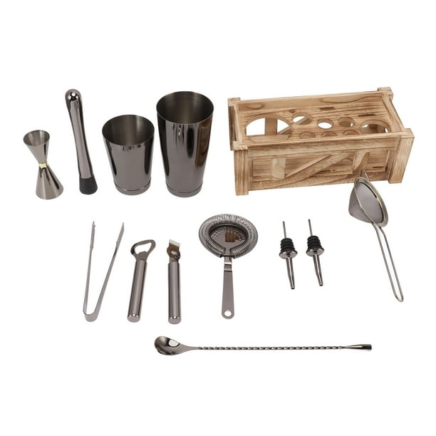 Bartender Kit Dishwasher Safe Rust Proof Stainless Steel Cocktail ...