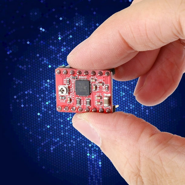 Stepper Motor Driver Module A4988 With 5 Step Resolutions, Short To ...