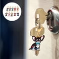 10PCS Compact and Lightweight Dog Keychain Pendant with Adorable Design ...