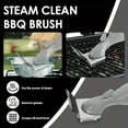 BBQ Grill Cleaning Kit with Steam Cleaner, Scraper & Brush, Grill Tool ...