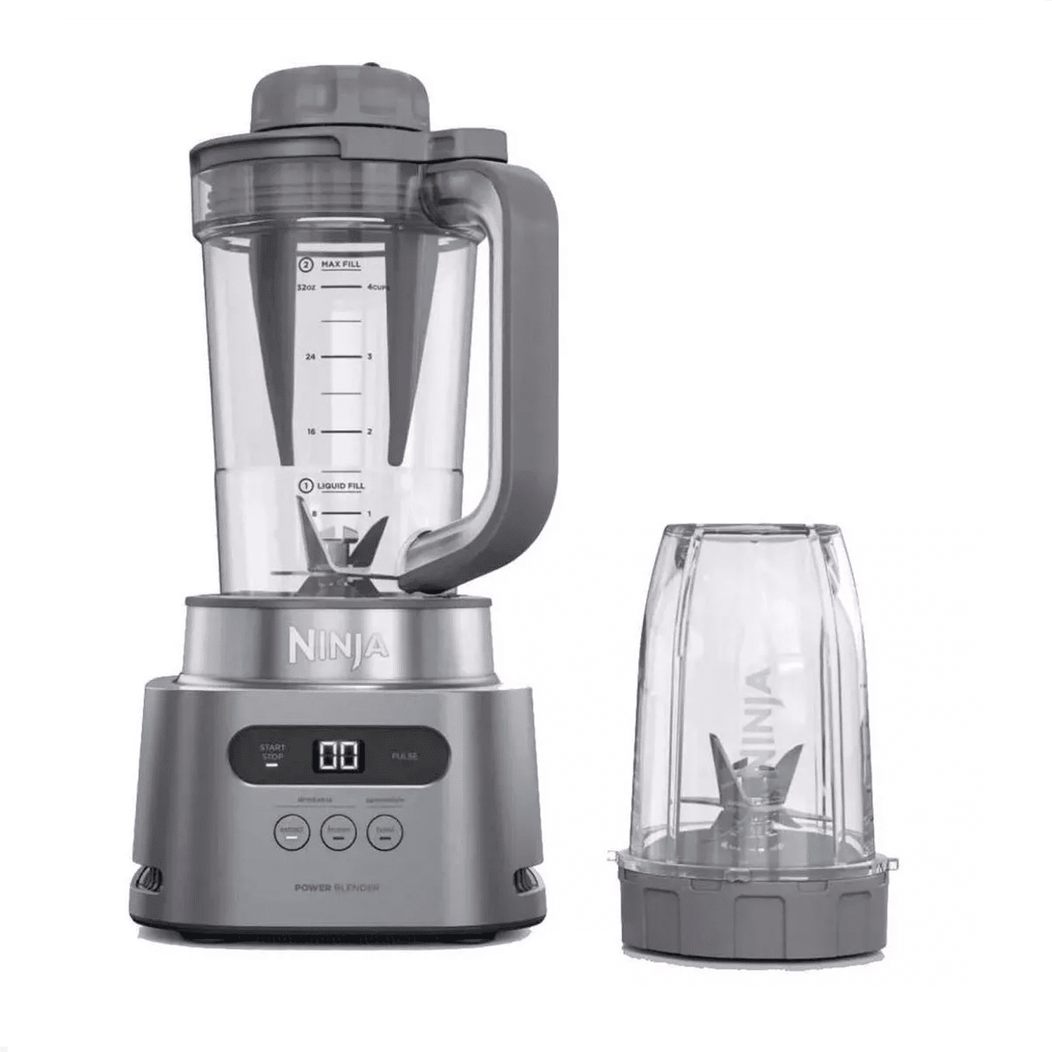 LICUADORA NINJA SS150 DUO ALTA POTENCIA 5 VELOCIDADES GRIS gris 1 | Bodega Aurrera en línea
