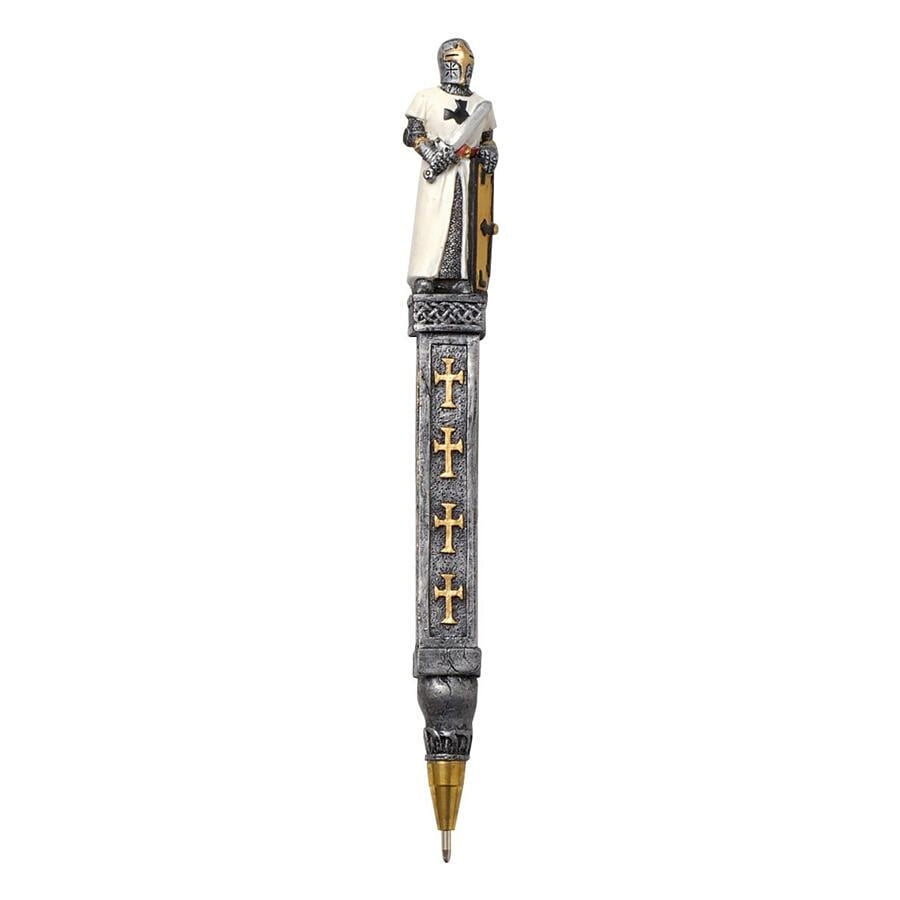 Design Toscano Medieval Templar Knights: John's Knight Pen - Walmart.com