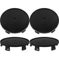 DRAFIDEEP 4Pcs Silver Plastic Hub Cover Caps for Modern Vehicle Hub ...