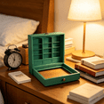 XIBUFE 2026 New Bookshelf Mini Ornament,Anti-Anxiety Wooden Bookshelf ...