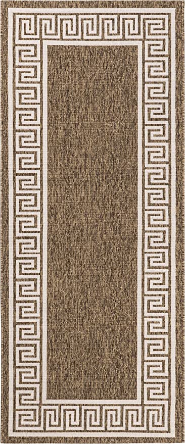 GAD Great American Distributors Premium Indoor/Outdoor Patio Greek Key ...