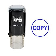 ACCUSTAMP2 Pre-Inked Shutter Stamp, Blue, COPY, 1 5/8 x 1/2 -COS035581 ...